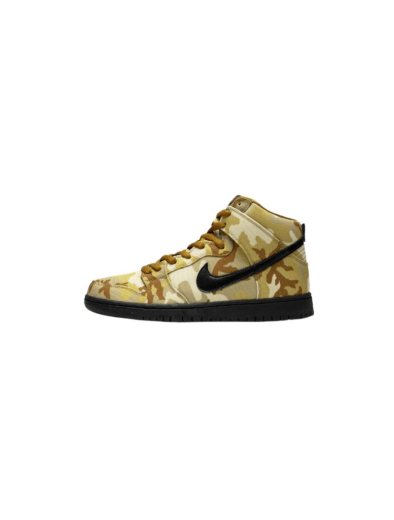 Shop Fake Nike SB Dunk High "Desert Camo" | DunksKicks.org