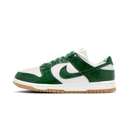 Fake Nike Dunk Low LX “Green Ostrich” for Women